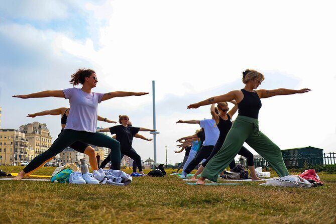 Outdoor Yoga Class at Brighton's Sea front - Key Points