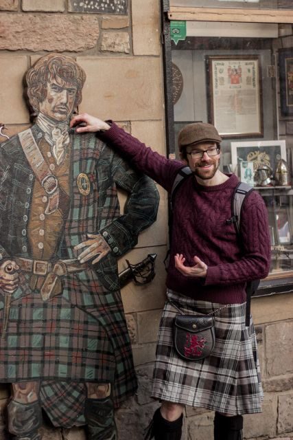 Outlander film locations and Jacobites in Edinburgh - Key Points