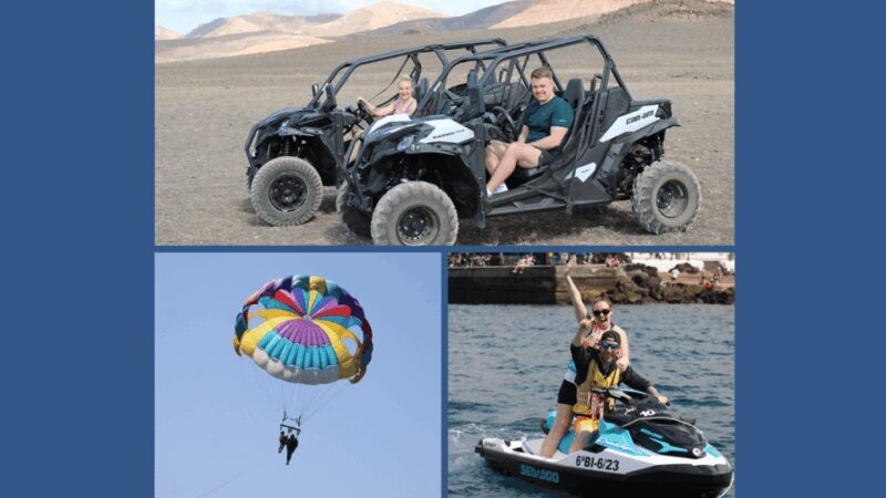 PACK TRIO Buggy, Jet Ski, and Parasailing Adventure - What’s Included and What To Consider