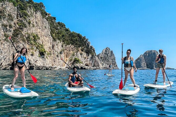 Paddleboard in Capri between caves and beaches. Photos included! - Timing and Practical Details