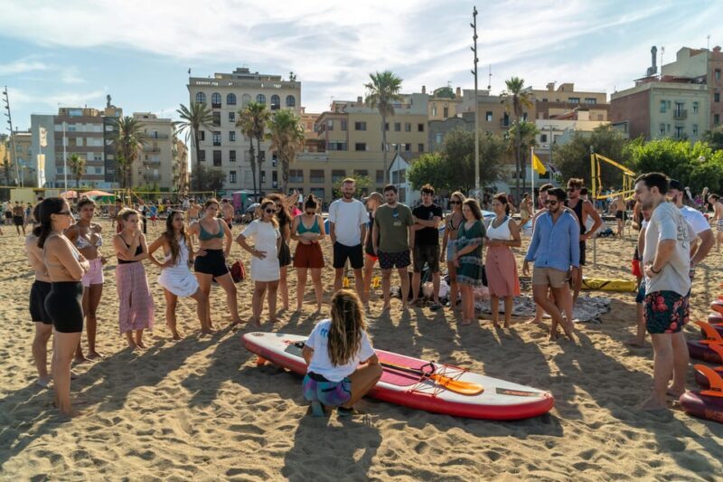 Paddlesurf Lesson in Barcelona - Exploring the Paddlesurf Lesson in Barcelona