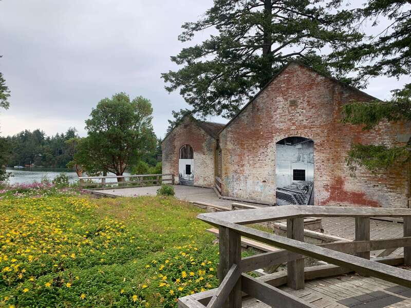 Paddling tour to the Historical Cole Island - Victoria BC - Launching into Calm Waters