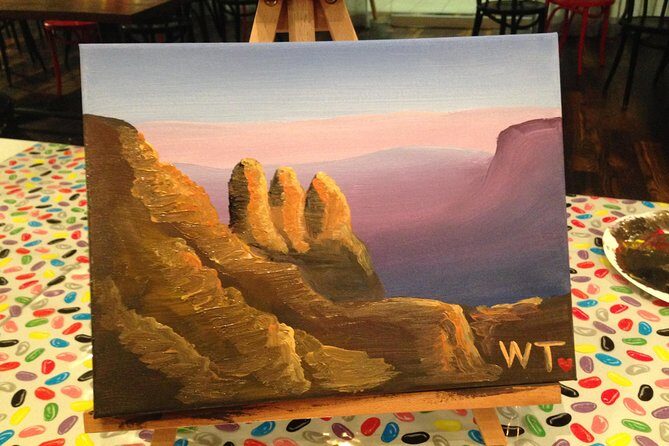 Paint and Sip BYO in Brisbane CBD Friday night - What to Expect from the Paint and Sip Experience