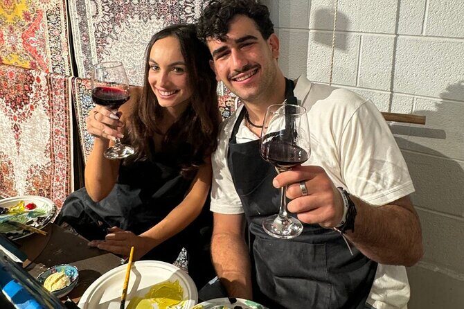 Paint and Sip Classes Melbourne: Acrylic Art, Canvas & Wine - The Social and Relaxed Environment