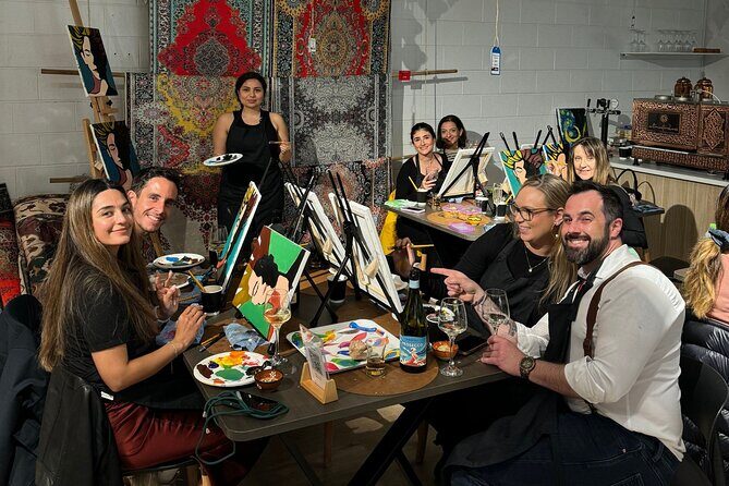 Paint and Sip Classes Melbourne: Acrylic Art, Canvas & Wine - The Cost and Value