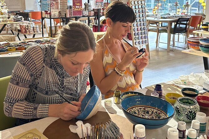 Paint and Sip Classes Melbourne: Ceramic Plates & Bowls - The Sum Up