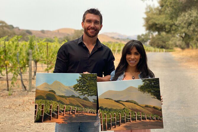 Paint in the Vineyard with Estate Wine Tasting - Paint in the Vineyard with Estate Wine Tasting: A Creative Sip in Santa Barbara