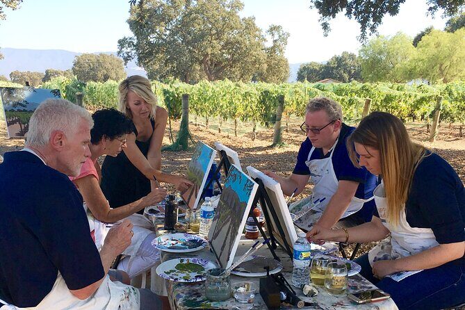 Paint in the Vineyard with Estate Wine Tasting - An In-Depth Look at the Experience
