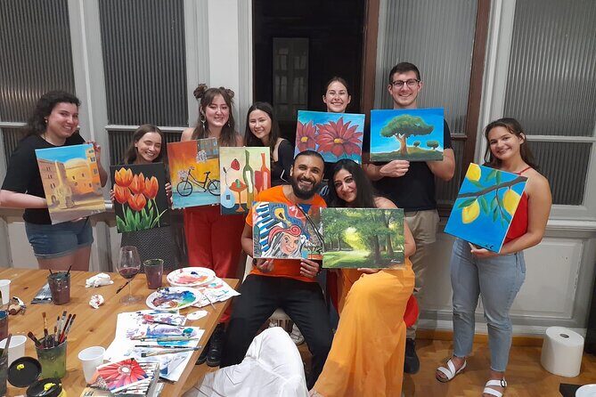 Paint n Sip in Rome: Unlimited Wine & Pizza in Piazza Navona - FAQs