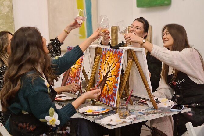 Painting party at Art Bottega - Paint & Wine Studio in Zadar - Introduction: A Unique Night Out in Zadar
