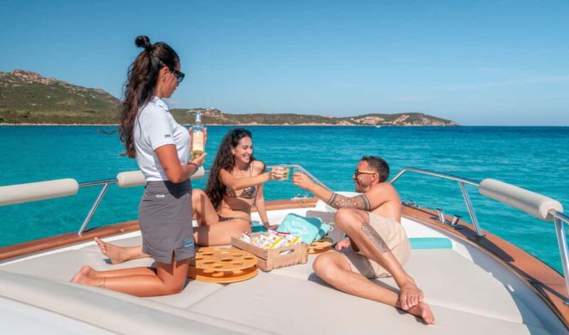 Palau: Hybrid Eco Boat Tour in Costa Smeralda with Aperitif - Frequently Asked Questions