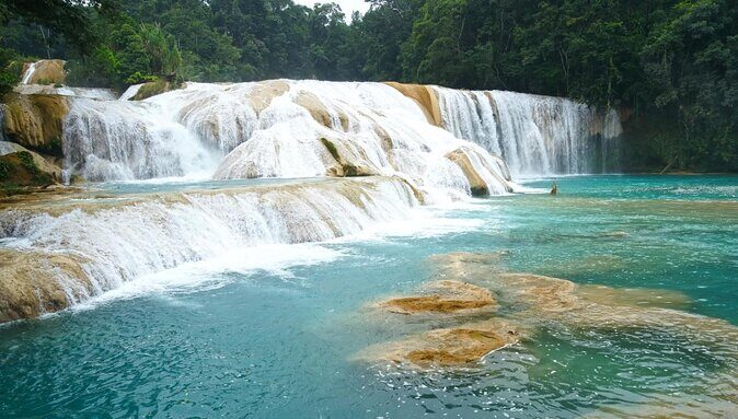 Palenque Archaeological Zone And Agua Azul And Misol-ha Waterfalls - Key Points