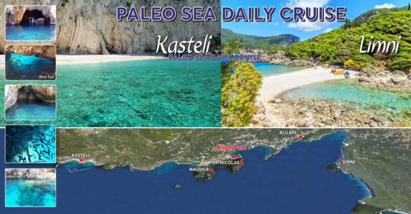 Paleokastritsa: Kasteli, Blue Caves, & Limni Beach Boat Trip - FAQ