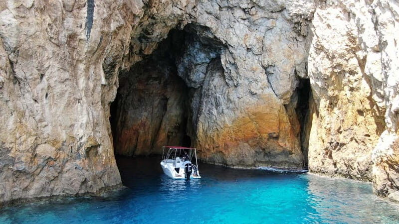 Paleokastritsa: Paradise, Yali Beach & Blue Caves Boat Tour - Key Points
