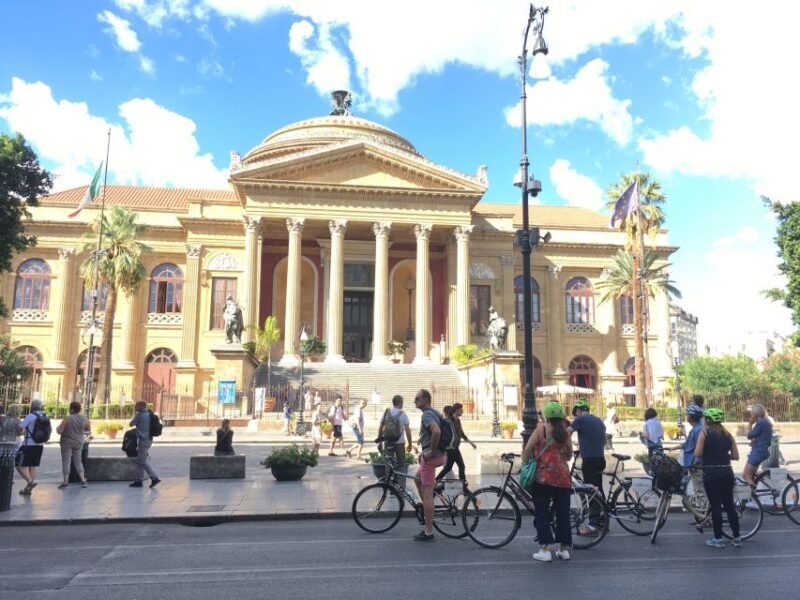 Palermo: Historic Center Guided Bike Tour with Food Tasting - Beyond the Typical