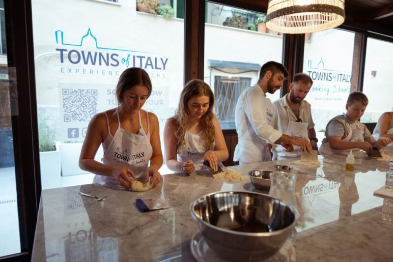 Palermo: Pizza and Gelato Cooking Class with Dinner and Wine - Key Points