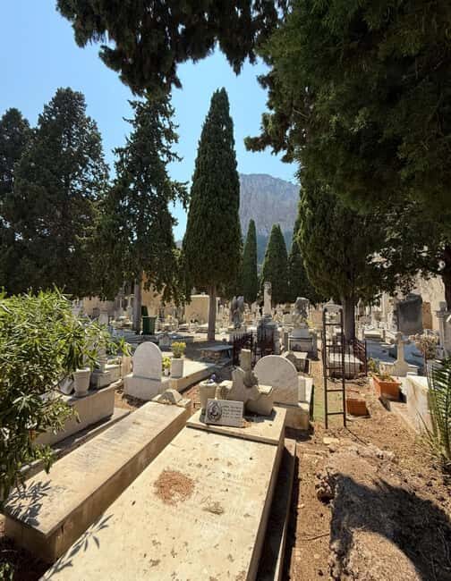 Palermo: Rotoli Cemetery and Santa Rosalia Sanctuary Tour - Detailed Itinerary Breakdown