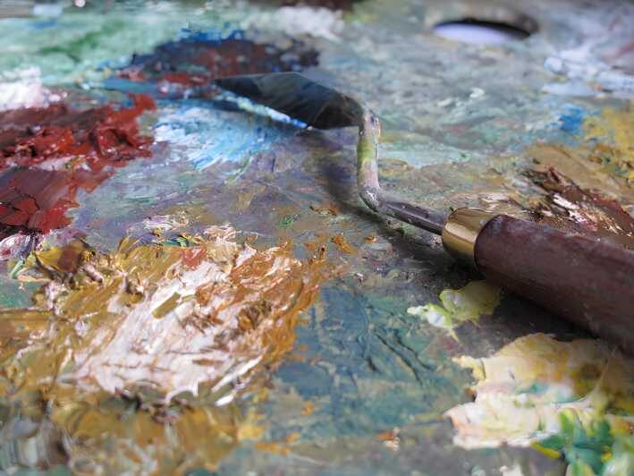 Palette Knife Painting Class Florence - What to Expect from the Florence Palette Knife Painting Class