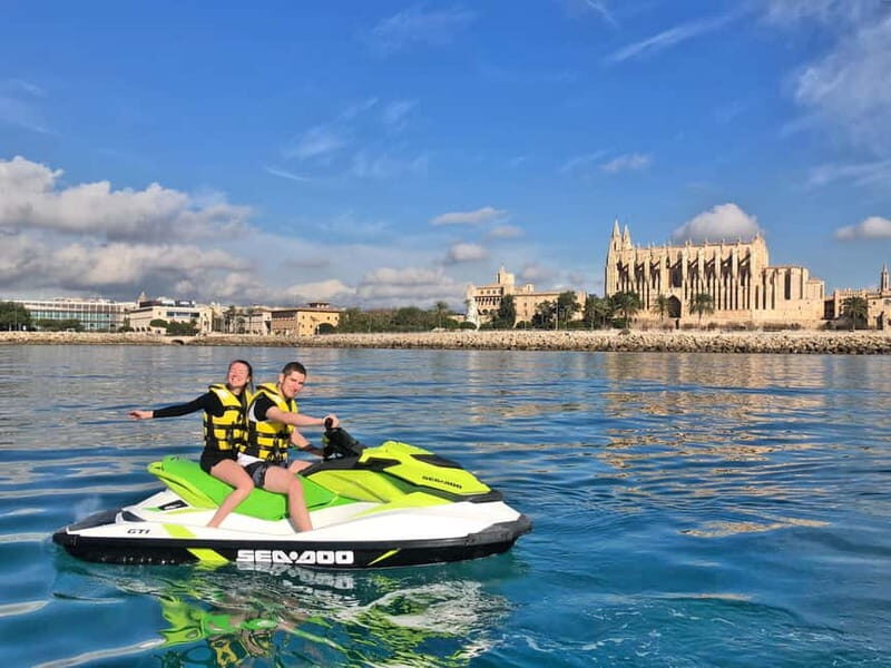Palma de Mallorca: Jetski Tour to Palma Cathedral - Key Points