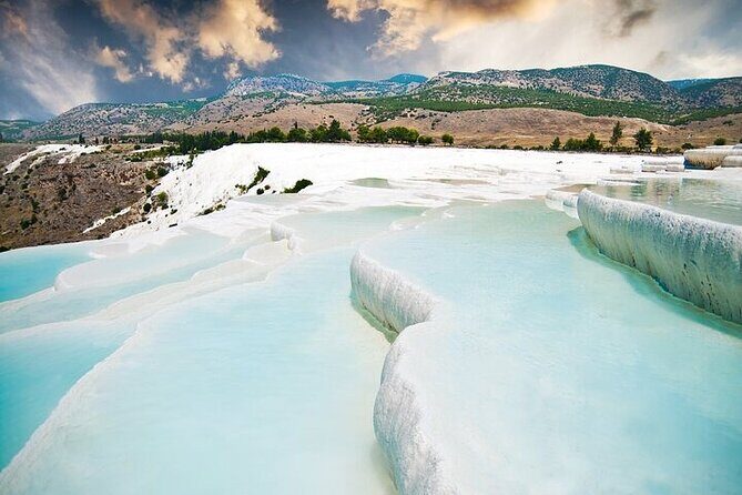 Pamukkale Small Group Tour From Kusadasi or Selcuk Hotels - Exploring Pamukkale: Walking Barefoot Through Natural Calcium Terraces