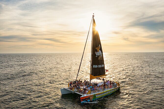 Panama City Beach Sunset Catamaran Sail on The Privateer - Key Points