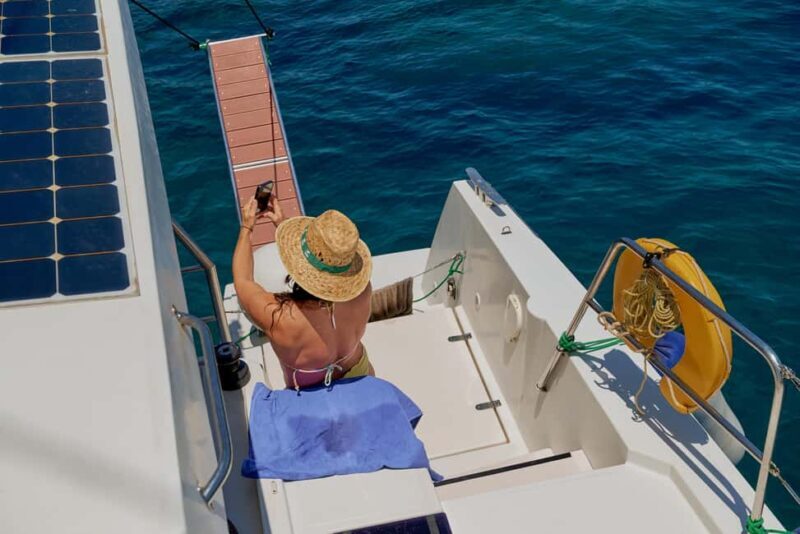 Panormo: Luxury Sunset Catamaran Cruise Sushi & Open Bar - FAQs