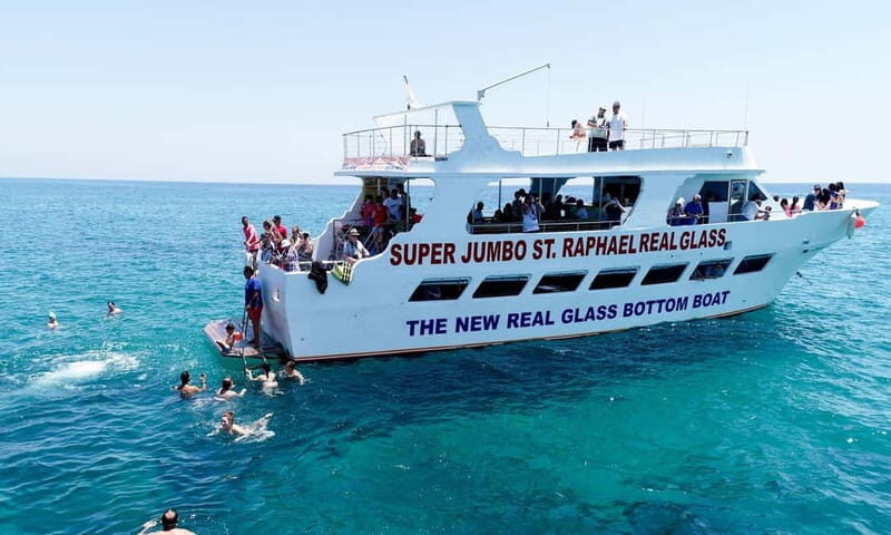 Paphos: Glass Bottom Boat Trip with Swimming or Snorkeling - The Itinerary: What You Can Expect