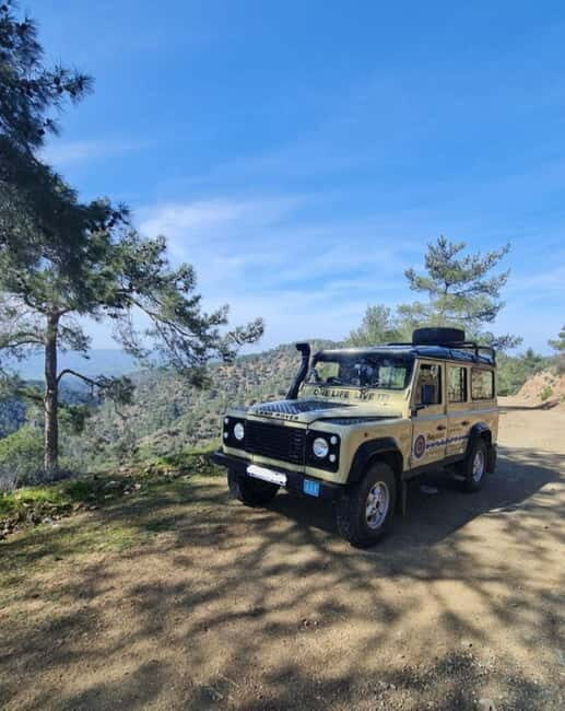 Paphos: Troodos Mountains Jeep Tour with Wine Tasting - The Scenic Drive and Off-Roading