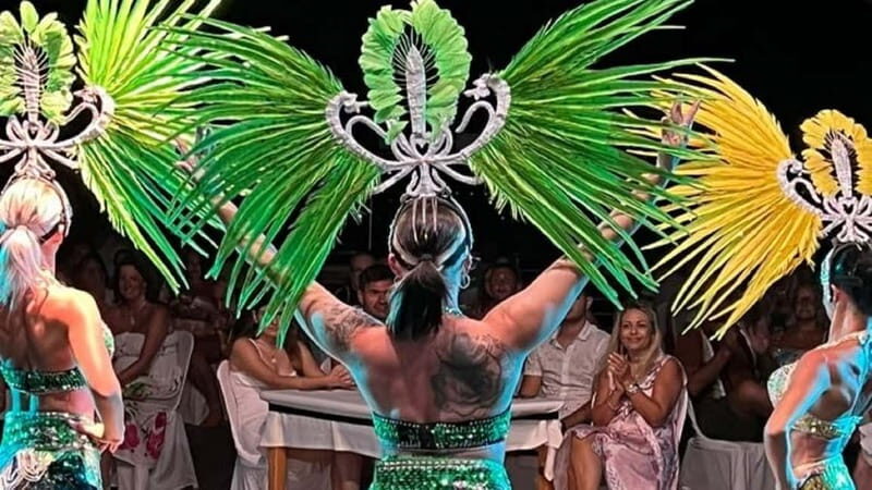 Paphos: Wave Dancer Fireworks, Buffet Dinner & Show Cruise - The Authentic Experience