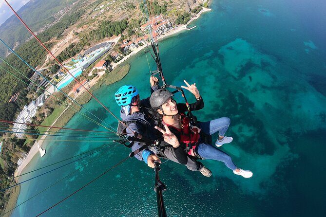 Paragliding First Class Above Ohrid - Who Would Love This Tour?