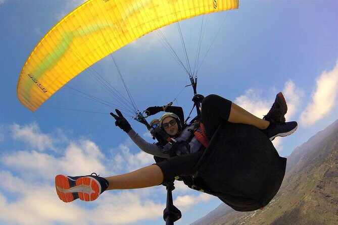Paragliding Tandem Flight in Tenerife South ¡HOLA! - Key Points