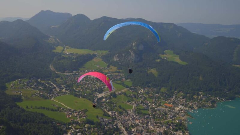 Paragliding Tandem in Salzkammergut / Sound of Music Flight - Key Points