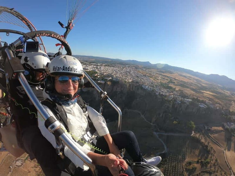 Paramotor flight in Ronda (Málaga), near Marbella - An In-Depth Look at the Paramotor Flight Experience in Ronda