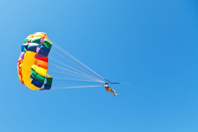 Parasailing Activity on Rethymno Beach, Crete - Key Points