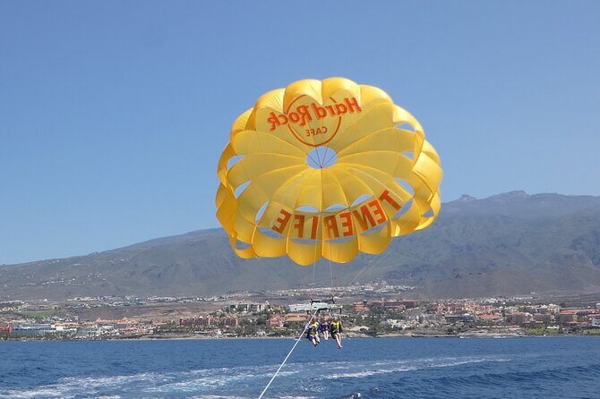 Parasailing flights on the coast of Adeje in Tenerife - The Basics: What to Expect