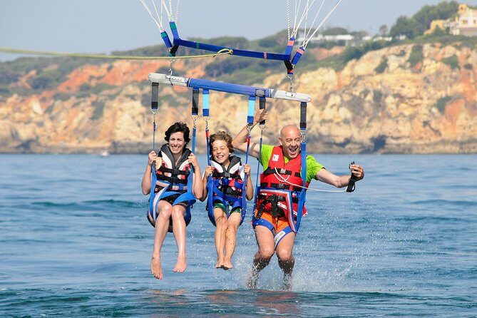 Parasailing from Albufeira Marina by Boat - Price and Value