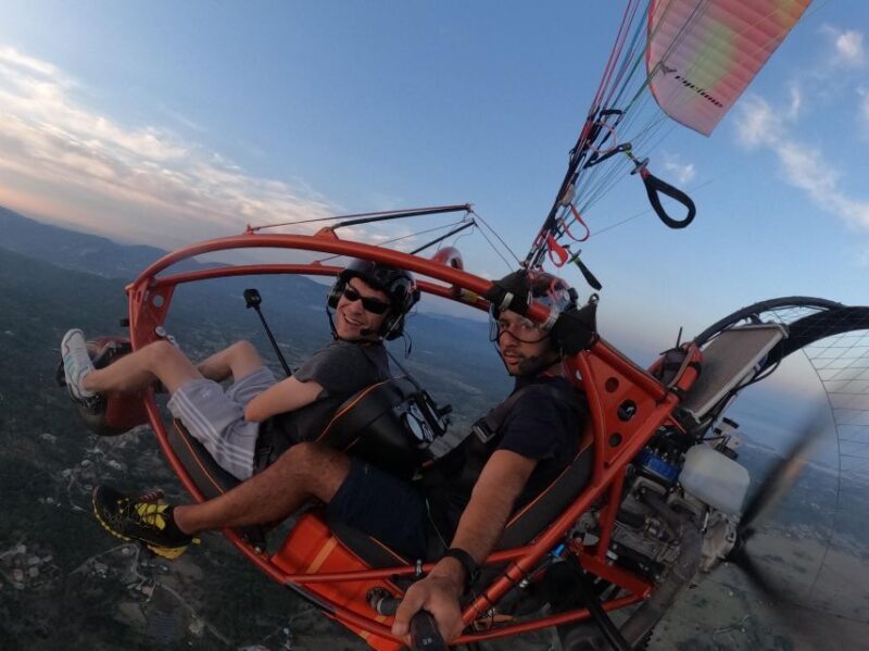 Paratrike Flight over Corfu's West Coast - An Overview of the Paratrike Flight Experience