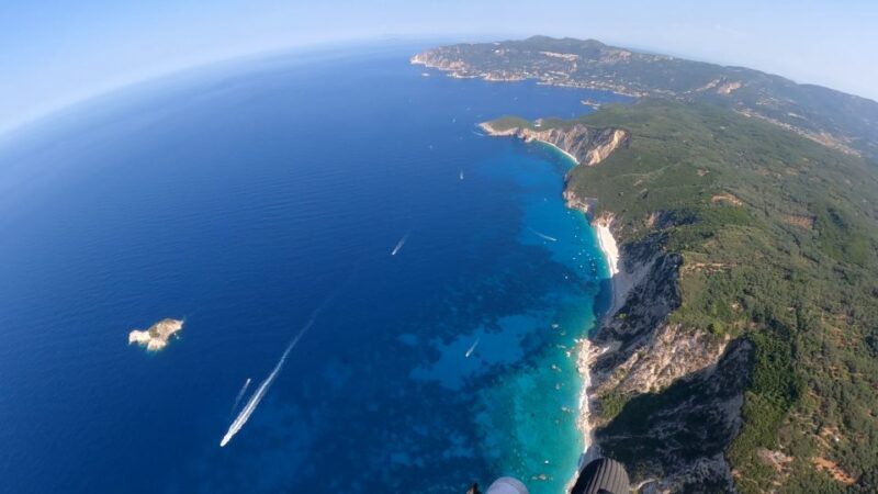 Paratrike Flight over Corfu's West Coast - What to Expect During Your Flight