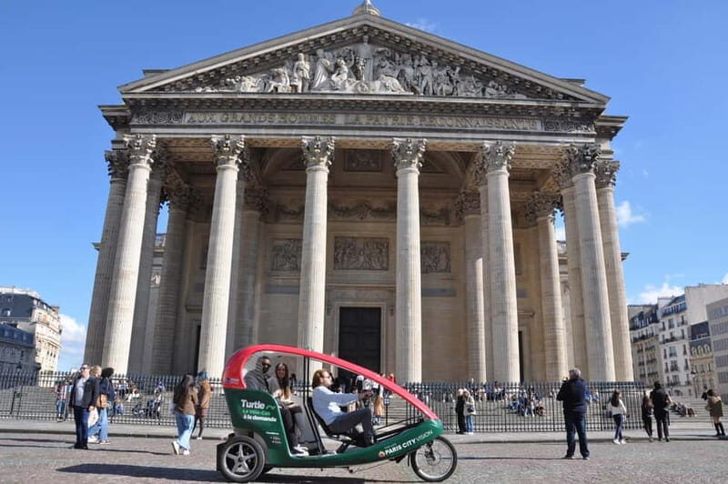 Paris: 2 hours Emily Tour in a Private Rickshaw bike - Key Points