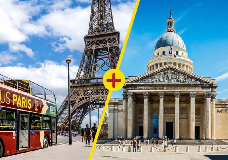Paris: Big Bus Hop-on Hop-off Tour and Pantheon entrance - The Pantheon Experience