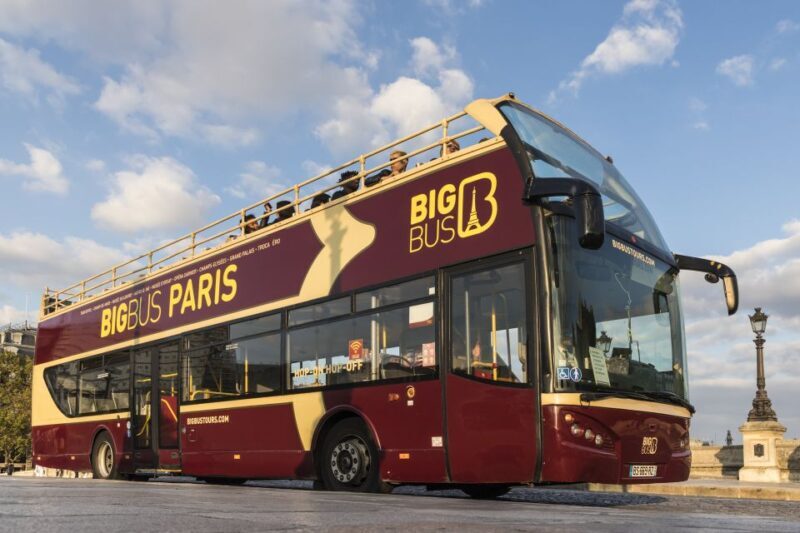 Paris: Big Bus Hop-on Hop-off Tour and Seine River Cruise - The Boarding and Logistics