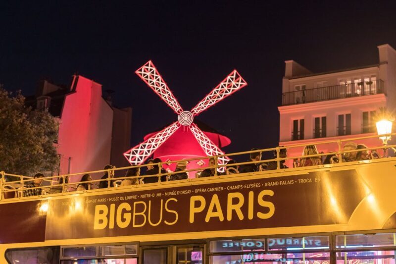 Paris: Big Bus Hop-on Hop-off Tour & Panoramic Night Tour - Authentic Feedback and Insights