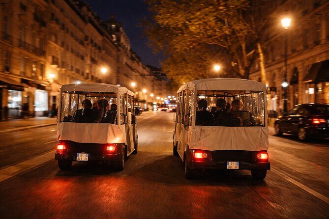 Paris by Night 2 Hour Private Golf Cart Tour - Key Points