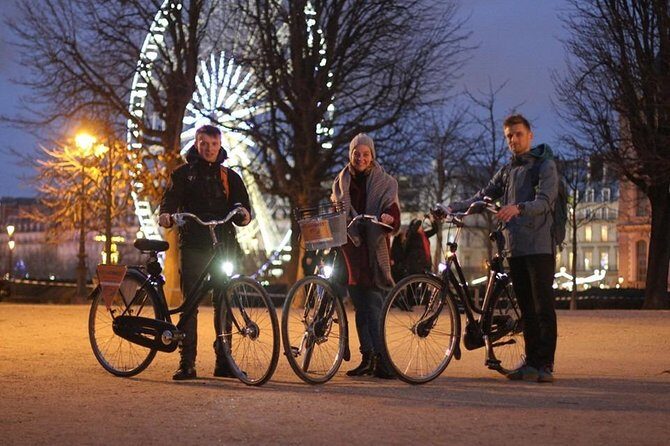 Paris By Night: 3-Hour Guided Bike Tour - Key Points