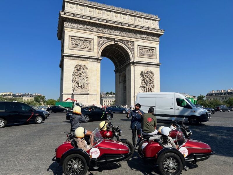 Paris by sidecar 1HR Tour - The Itinerary and What You Can Expect