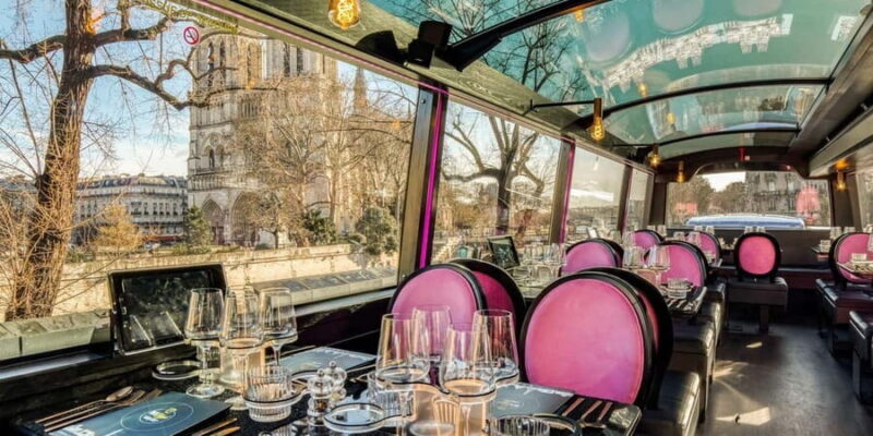Paris: Champs Elysées Bus Toqué w/Lunch & Glass of Champagne - FAQ