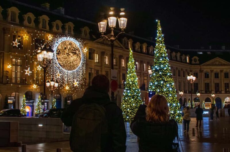 Paris Christmas Lights Walking Tour with Local Guide - Key Points