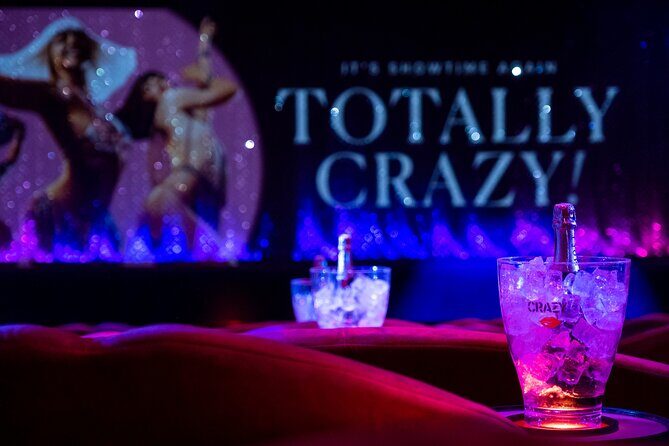 Paris Crazy Horse Cabaret Show with Beverages including Champagne - Key Points