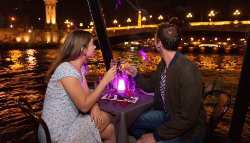 Paris: Dinner Cruise on the Seine and Eiffel Tower 2nd floor - The Sum Up