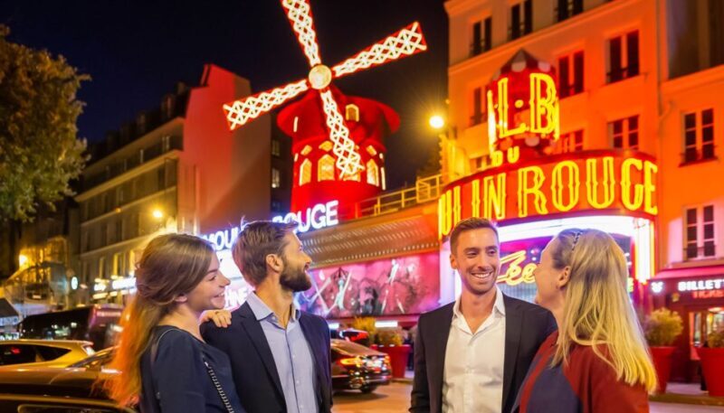 Paris: Evening Sightseeing Tour and Moulin Rouge Show - Authentic Insights from Reviewers